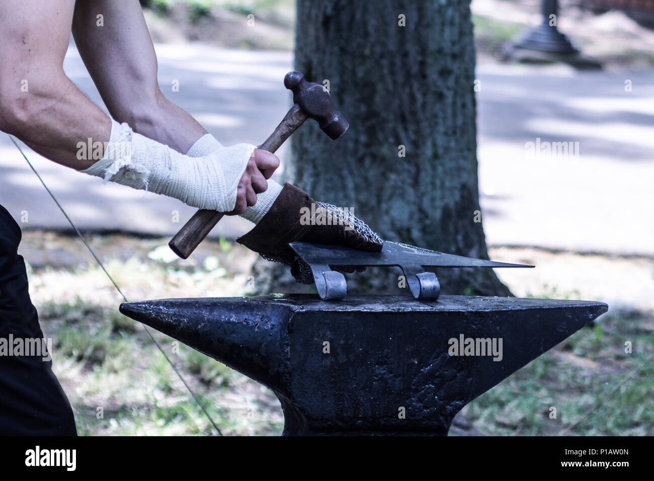 Medieval Blacksmith Weapons
