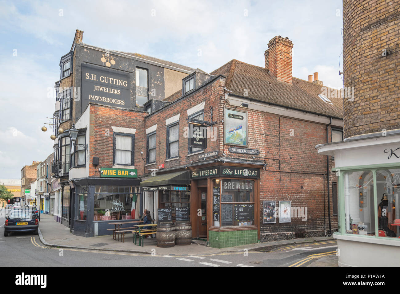 Sights around old Margate town PHILLIP ROBERTS Stock Photo - Alamy