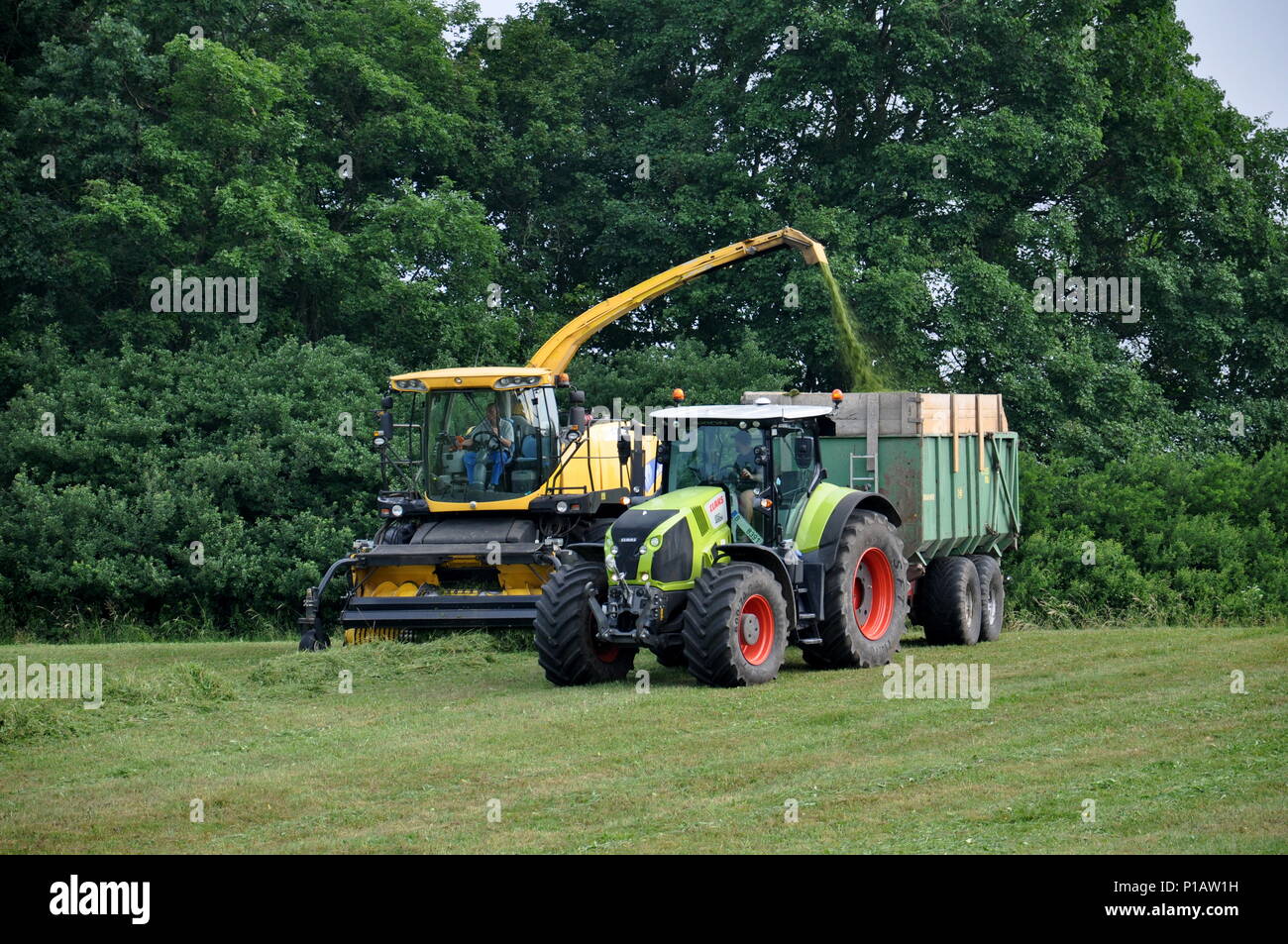 Mechanization in agriculture, technology, work Stock Photo - Alamy