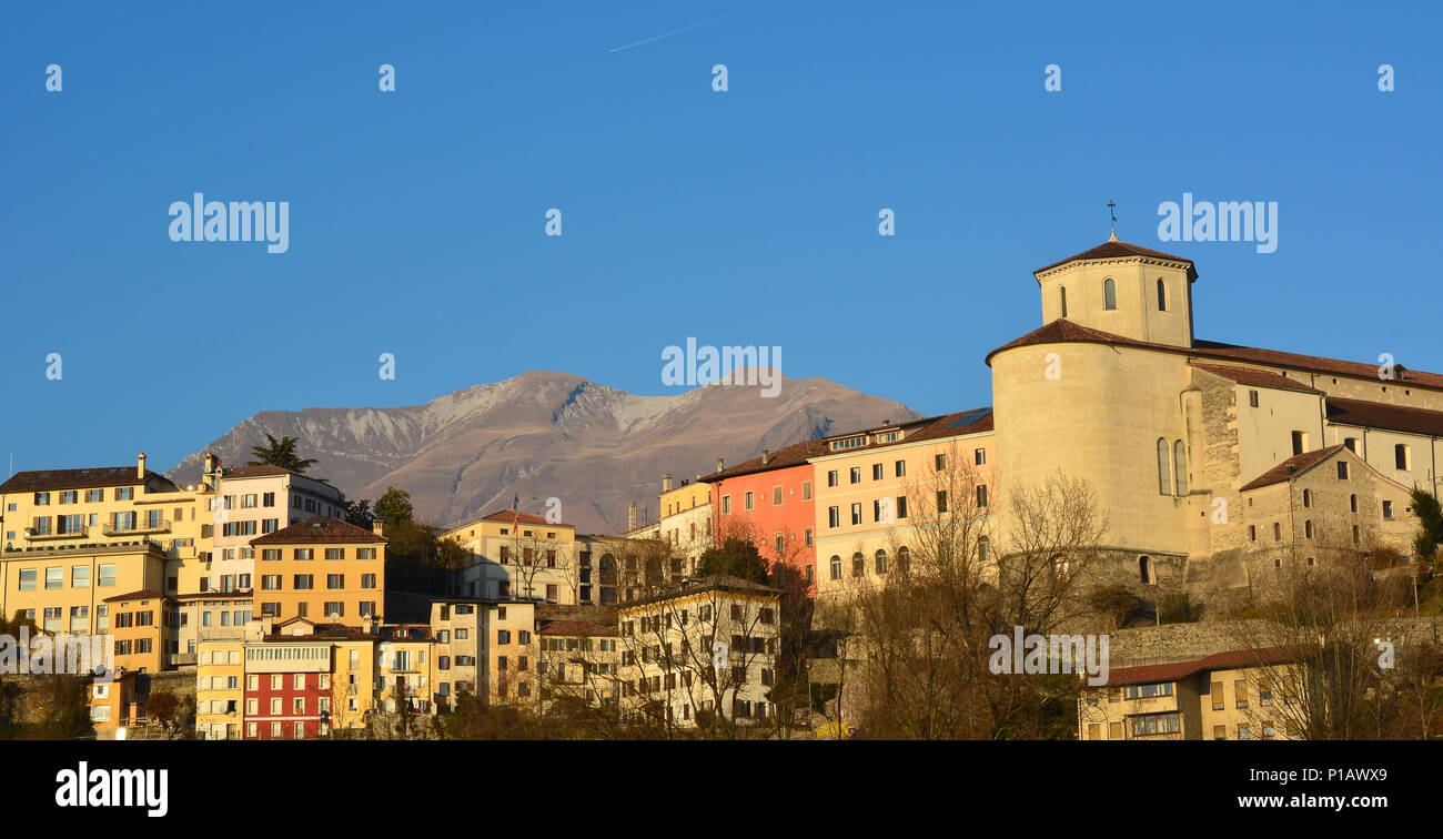 The beautiful town of Belluno in the Veneto, Italy Stock Photo - Alamy