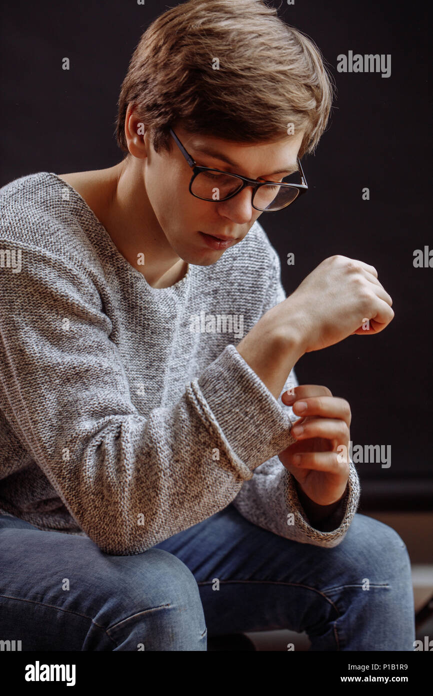 Rolling up your sleeves hi-res stock photography and images - Alamy