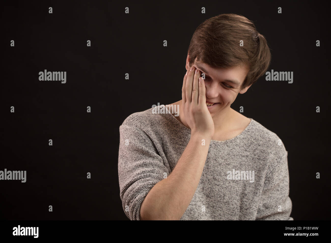 Tears Adult High Resolution Stock Photography and Images - Alamy