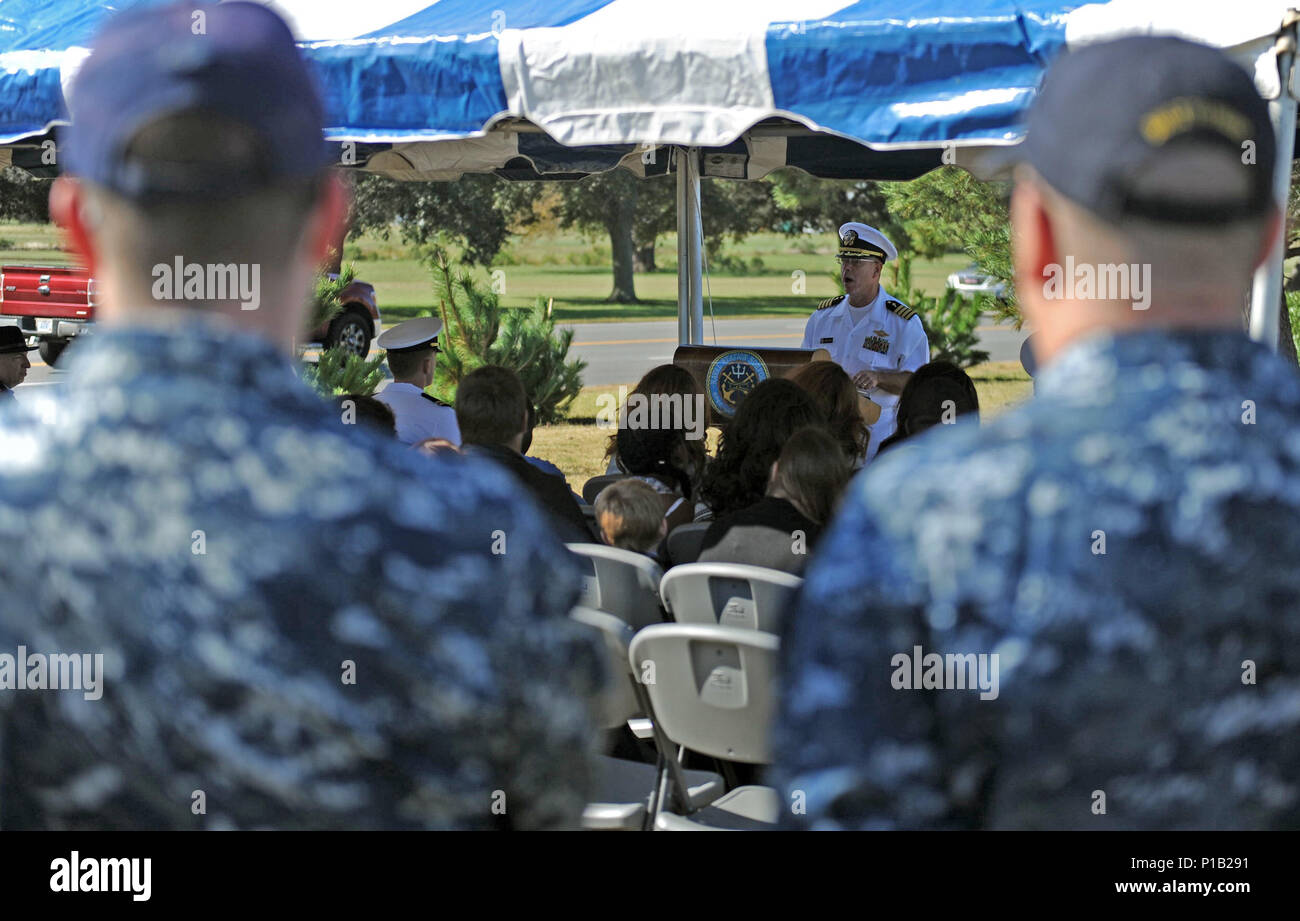 161012-N-MV682-007 NORFOLK, Va. (Oct. 12, 2016) Capt. Brian Stamm ...