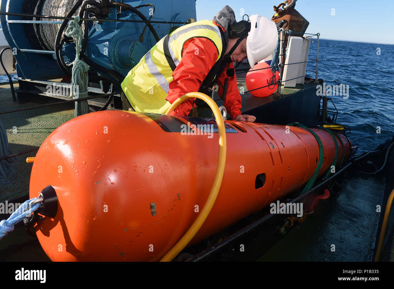 161011-N-OH194-158 ATLANTIC OCEAN (Oct. 11, 2016) Per Arbahamsson, from ...