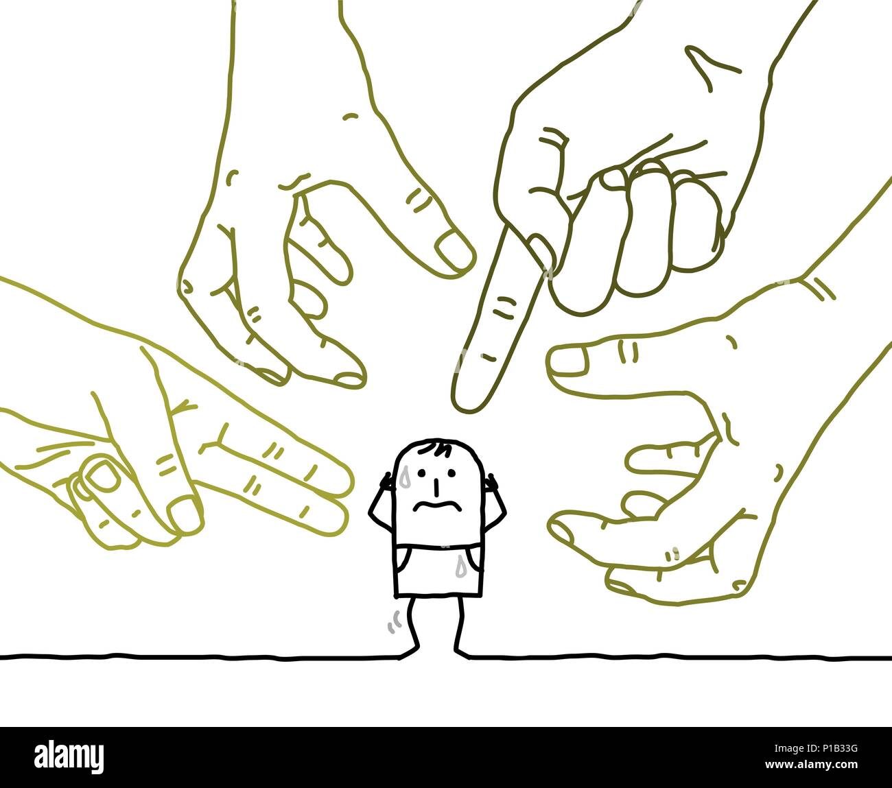 Paranoid vector vectors Stock Vector Images - Alamy