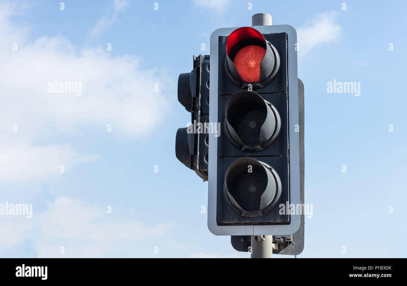 Sky traffic lights hi-res stock photography and images - Alamy