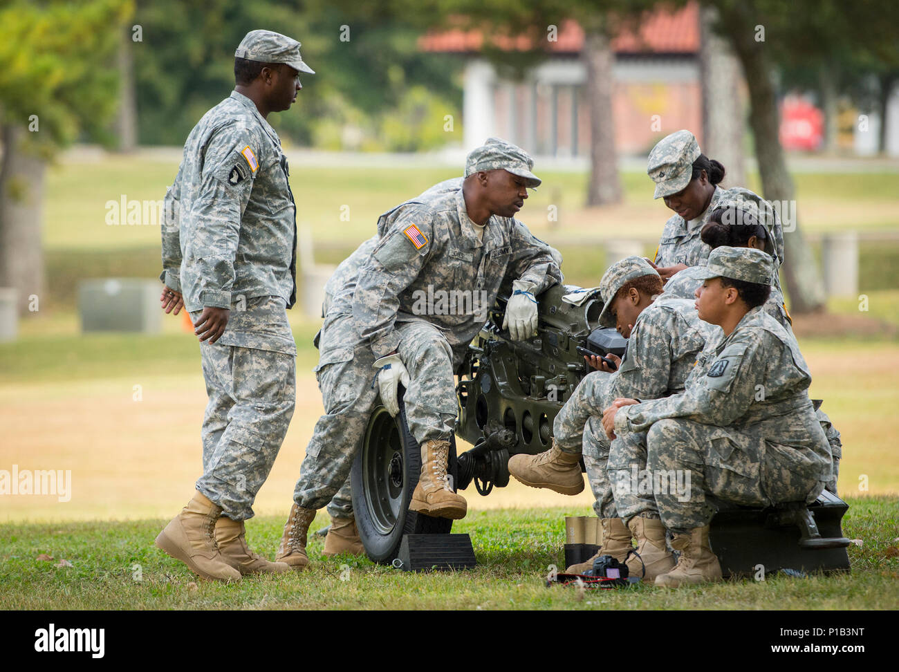 U.S. Army Reserve soldiers with the 335th Signal Command (Theater ...