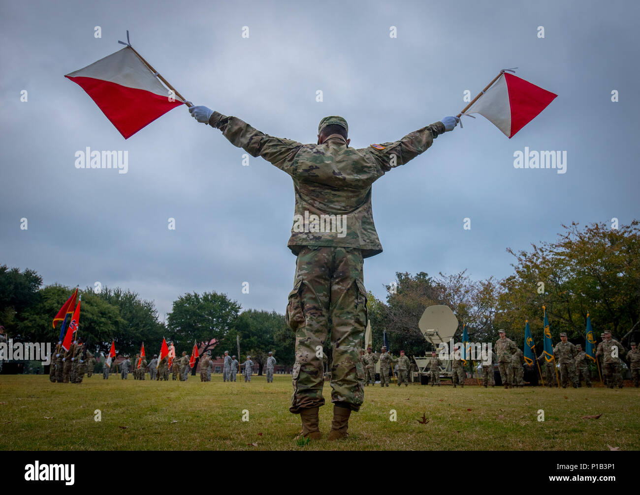 Semaphore flags help hi-res stock photography and images - Alamy