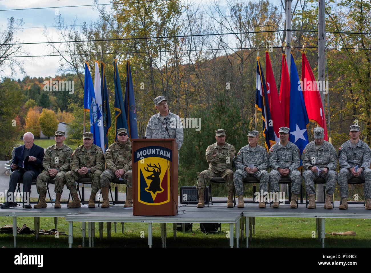 U.S. Air Force Maj. Gen. Steven Cray, adjutant general, Vermont ...