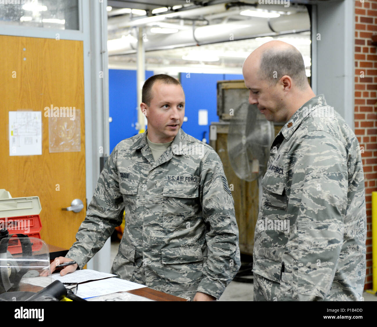 Tech. Sgt. Ricky Tague, 155th Logistics Readiness Squadron, issues ...