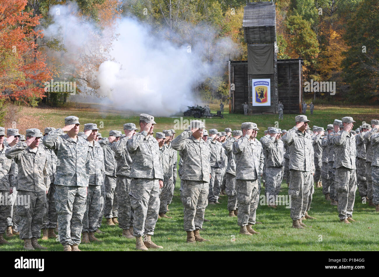 U.S. Soldiers with the 86th Infantry Brigade Combat Team (Mountain ...