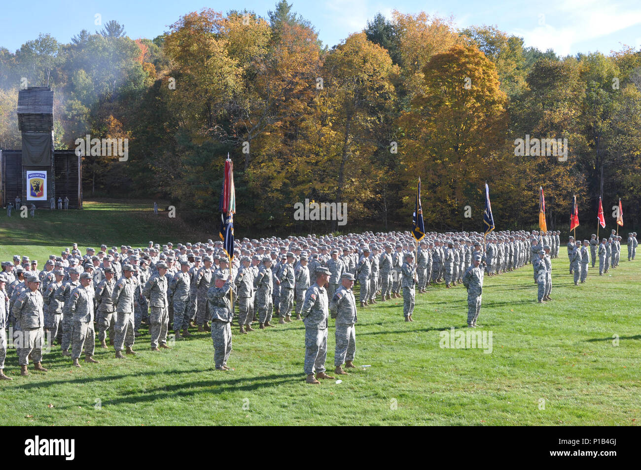 U.S. Soldiers with the 86th Infantry Brigade Combat Team (Mountain ...