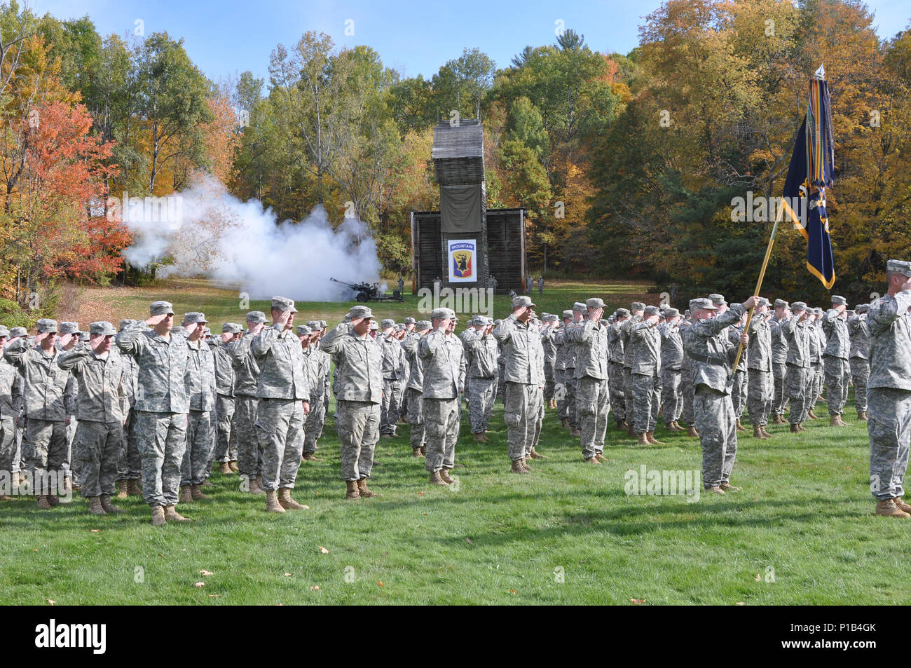 U.S. Soldiers with the 86th Infantry Brigade Combat Team (Mountain ...