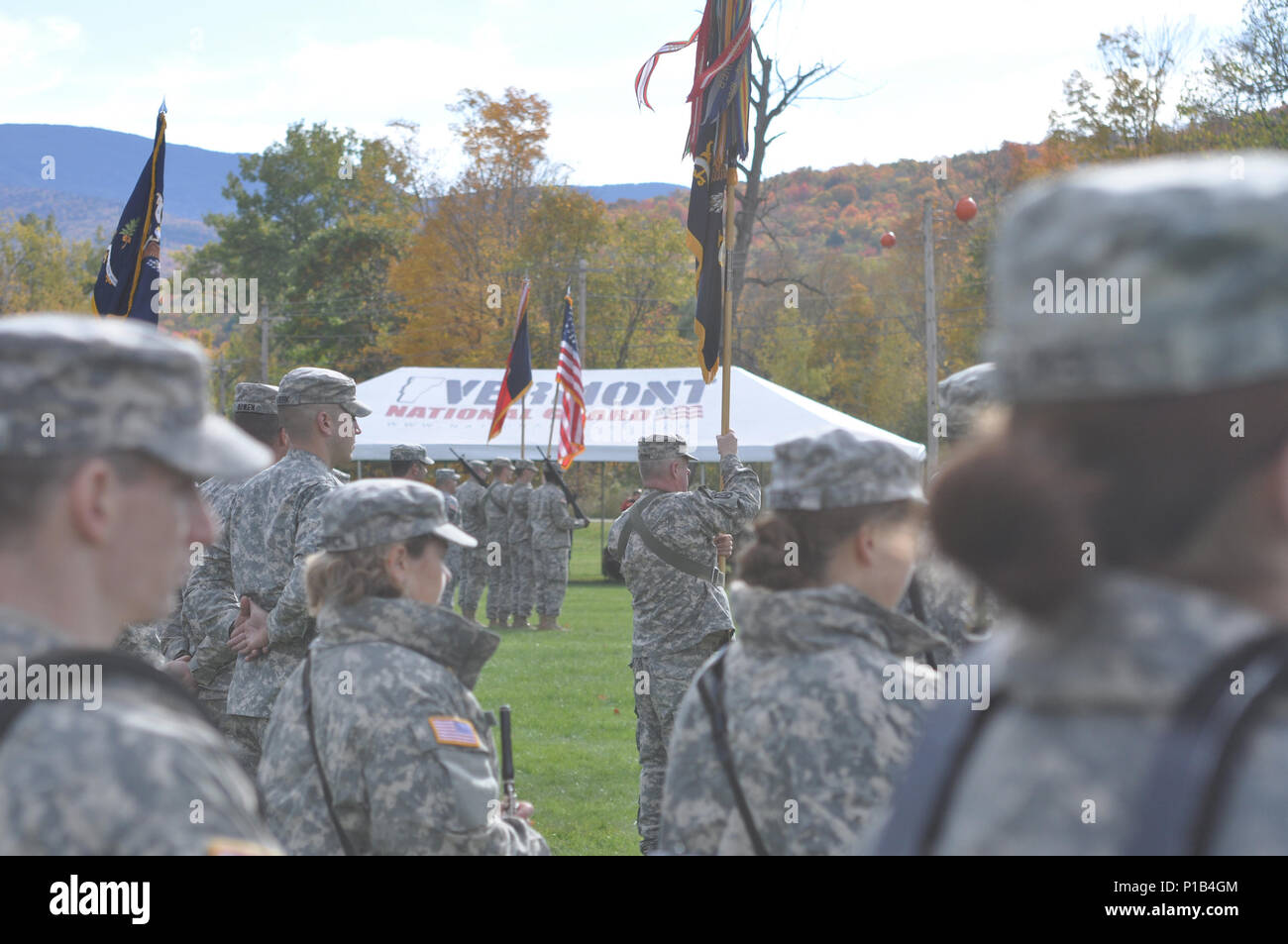 U.S. Soldiers with the 86th Infantry Brigade Combat Team (Mountain ...