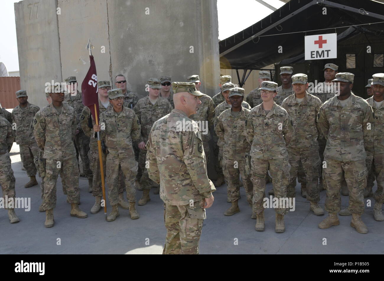 Baghdad diplomatic support center hi-res stock photography and images ...