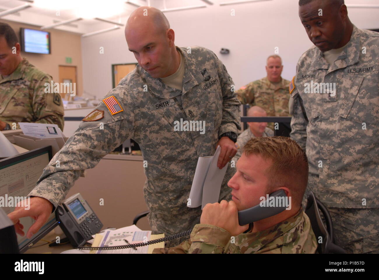 CAMP BLANDING, FL – Florida National Guard Soldiers 1st Sgt Timothy ...