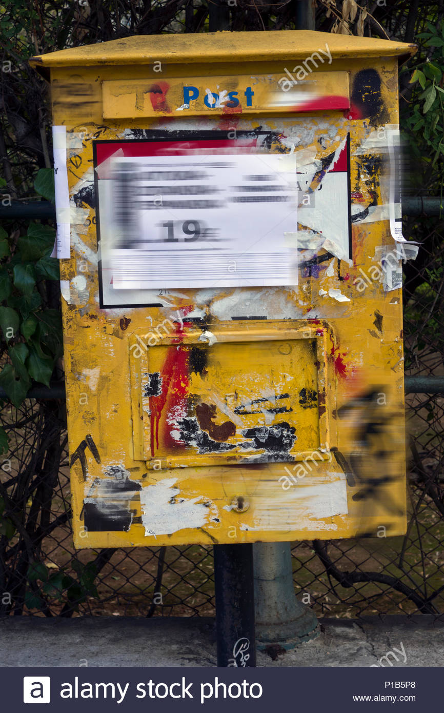 Mailbox Greece Stock Photos & Mailbox Greece Stock Images - Alamy