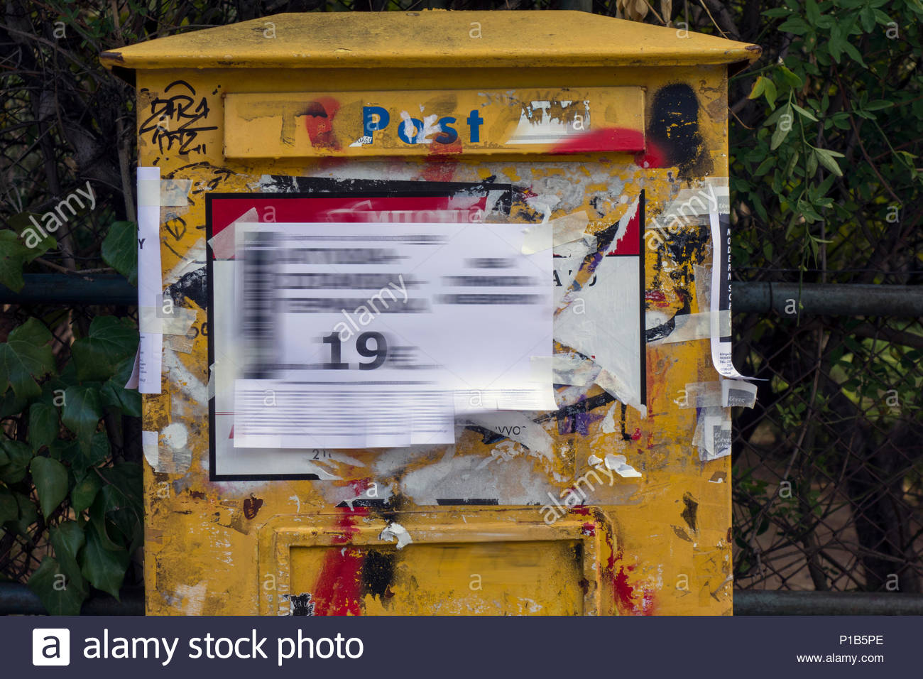 Mailbox Greece Stock Photos & Mailbox Greece Stock Images - Alamy