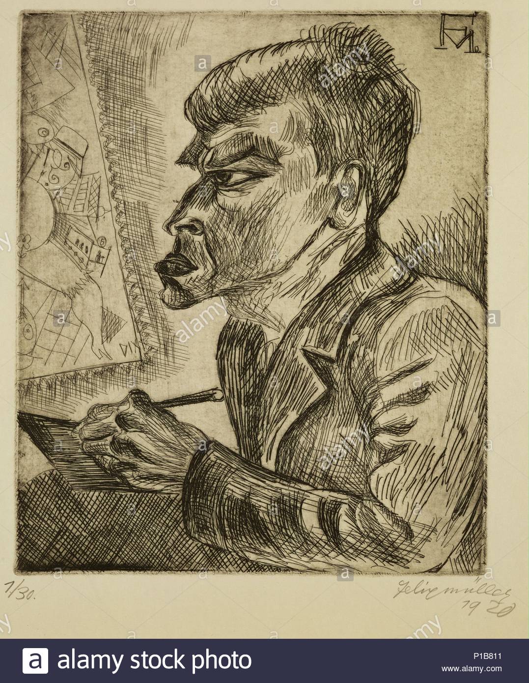 Drawing By Otto Dix Stock Photos & Drawing By Otto Dix Stock Images - Alamy