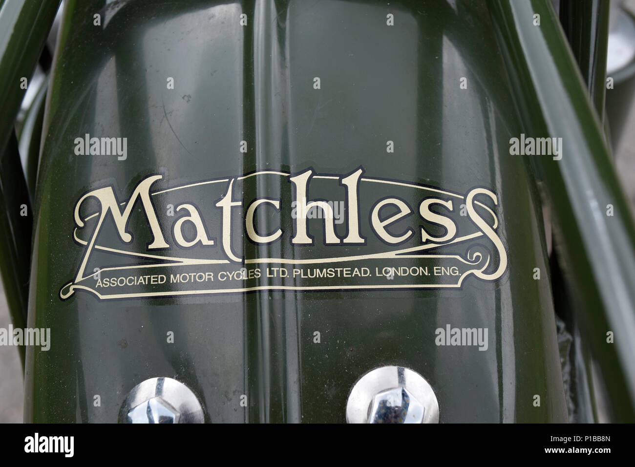 Matchless bike hi-res stock photography and images - Alamy