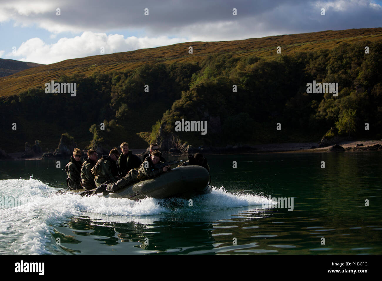 U.S Marines with 2nd Air Naval Gunfire Liaison Company (2d ANGLICO ...