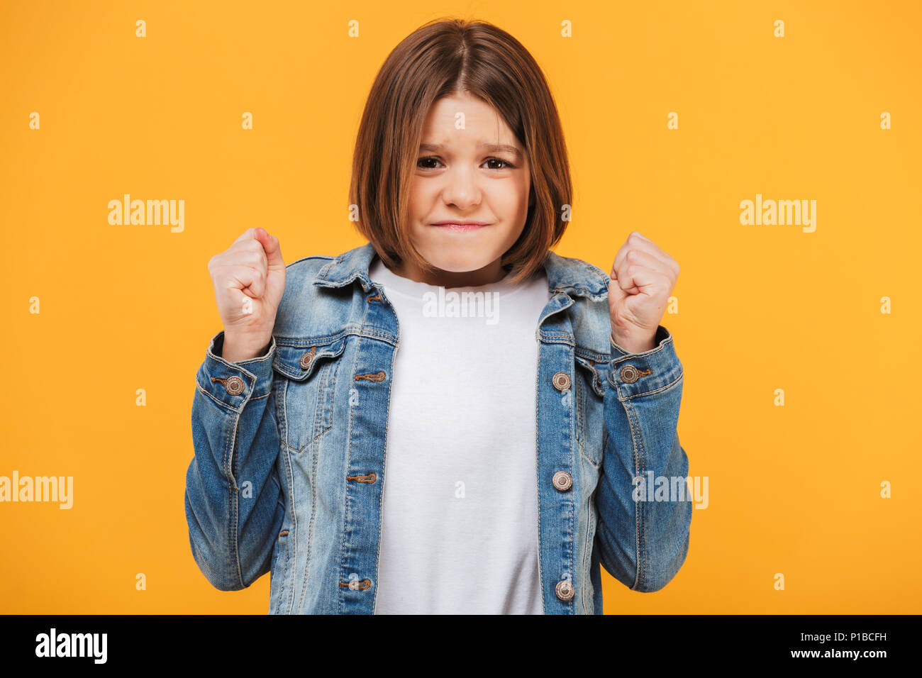 Child with concerned face hi-res stock photography and images - Alamy