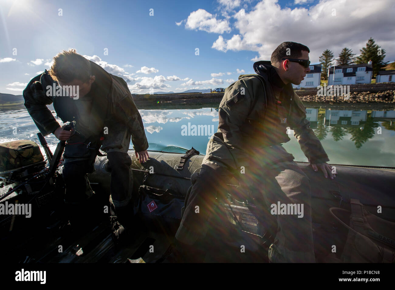 U.S Marine Corps Sgt. Benjamin A. Baker, mobility specialist, 2nd Air ...