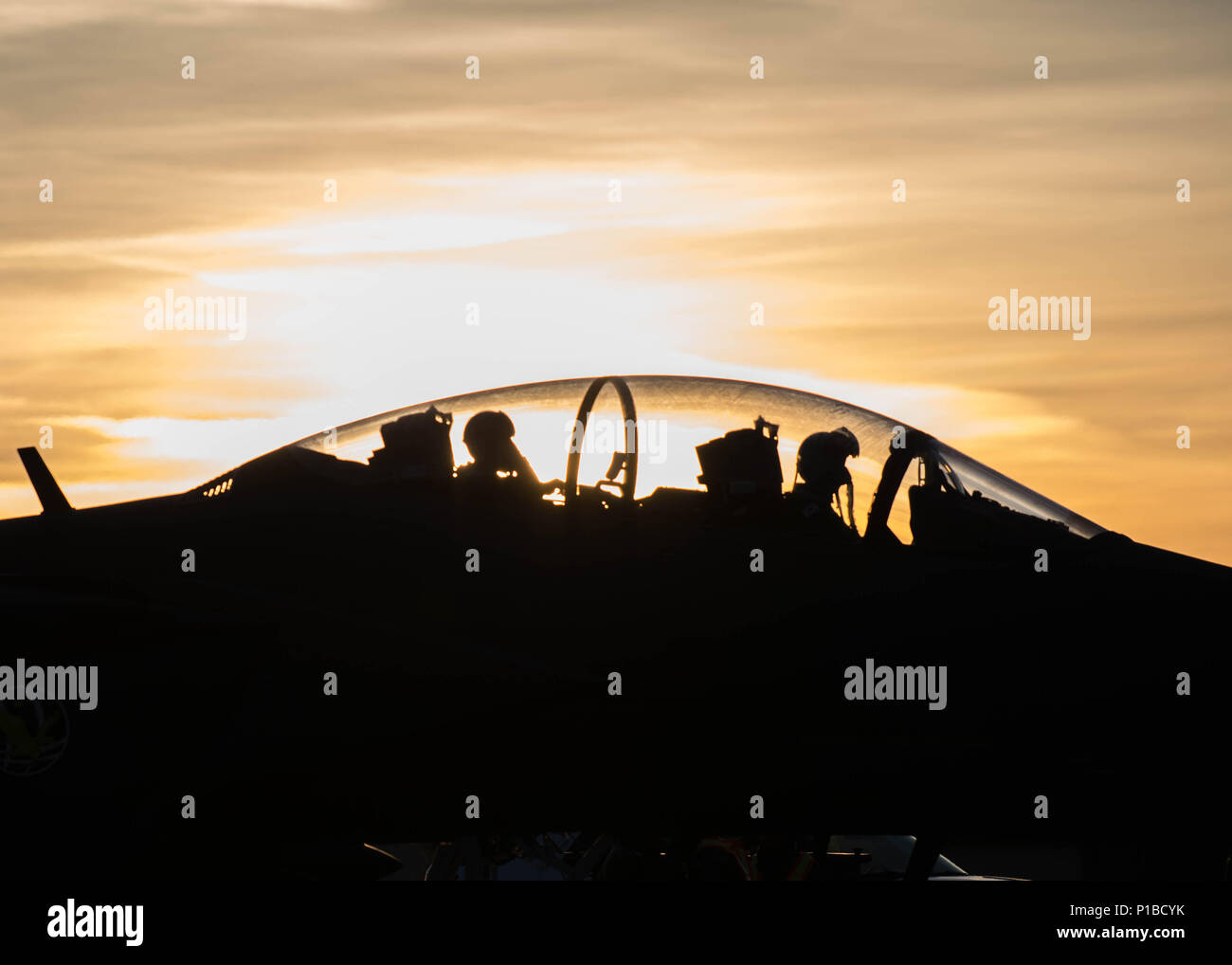 A Republic of Korea Air Force (ROKAF) F-15K Slam Eagle pilot and ...