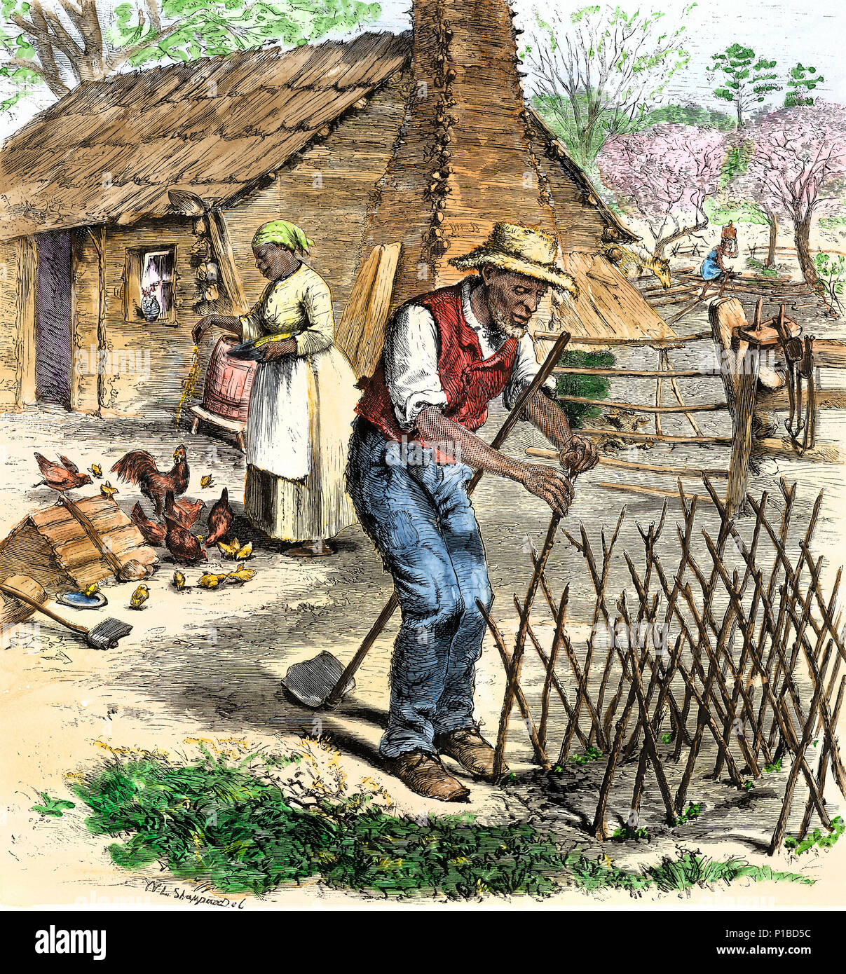 Colonial Farmers Slaves