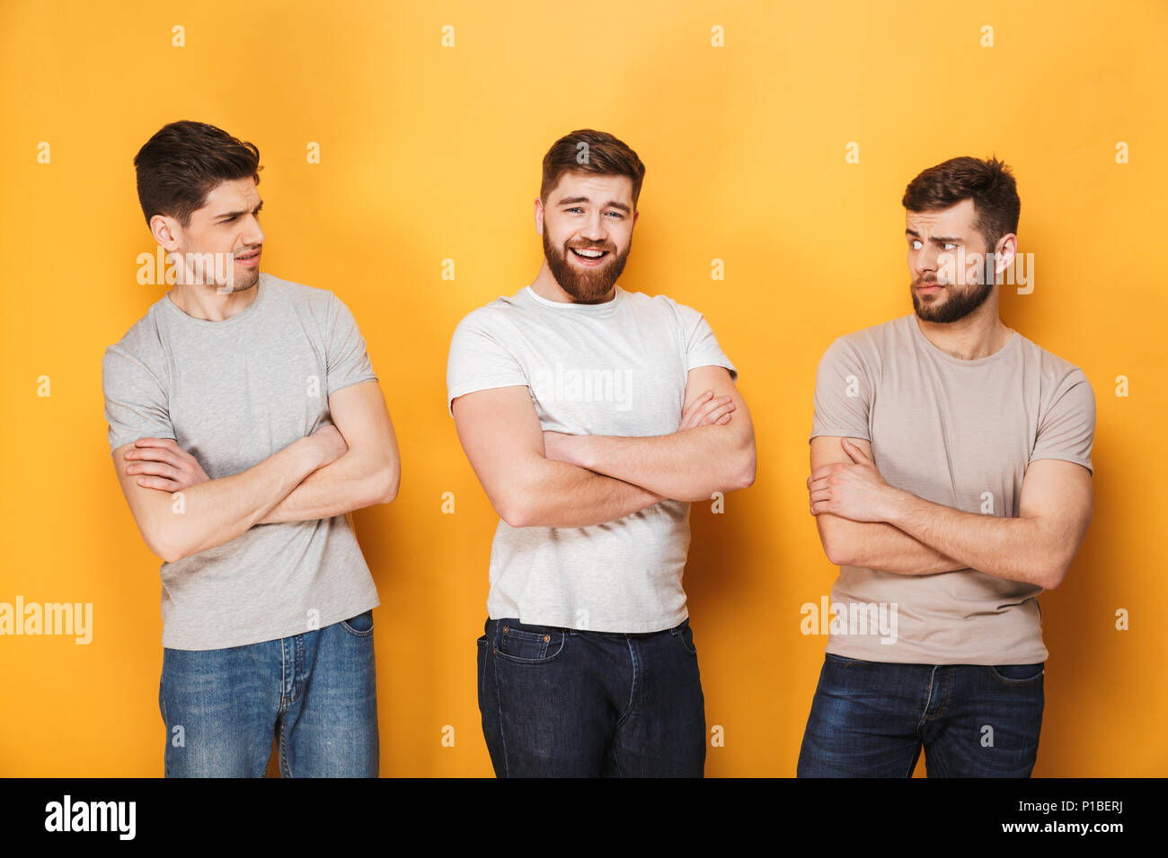Suspicious looking group hi-res stock photography and images - Alamy
