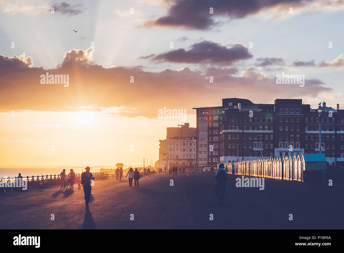 Brighton england seafront in hi-res stock photography and images - Alamy
