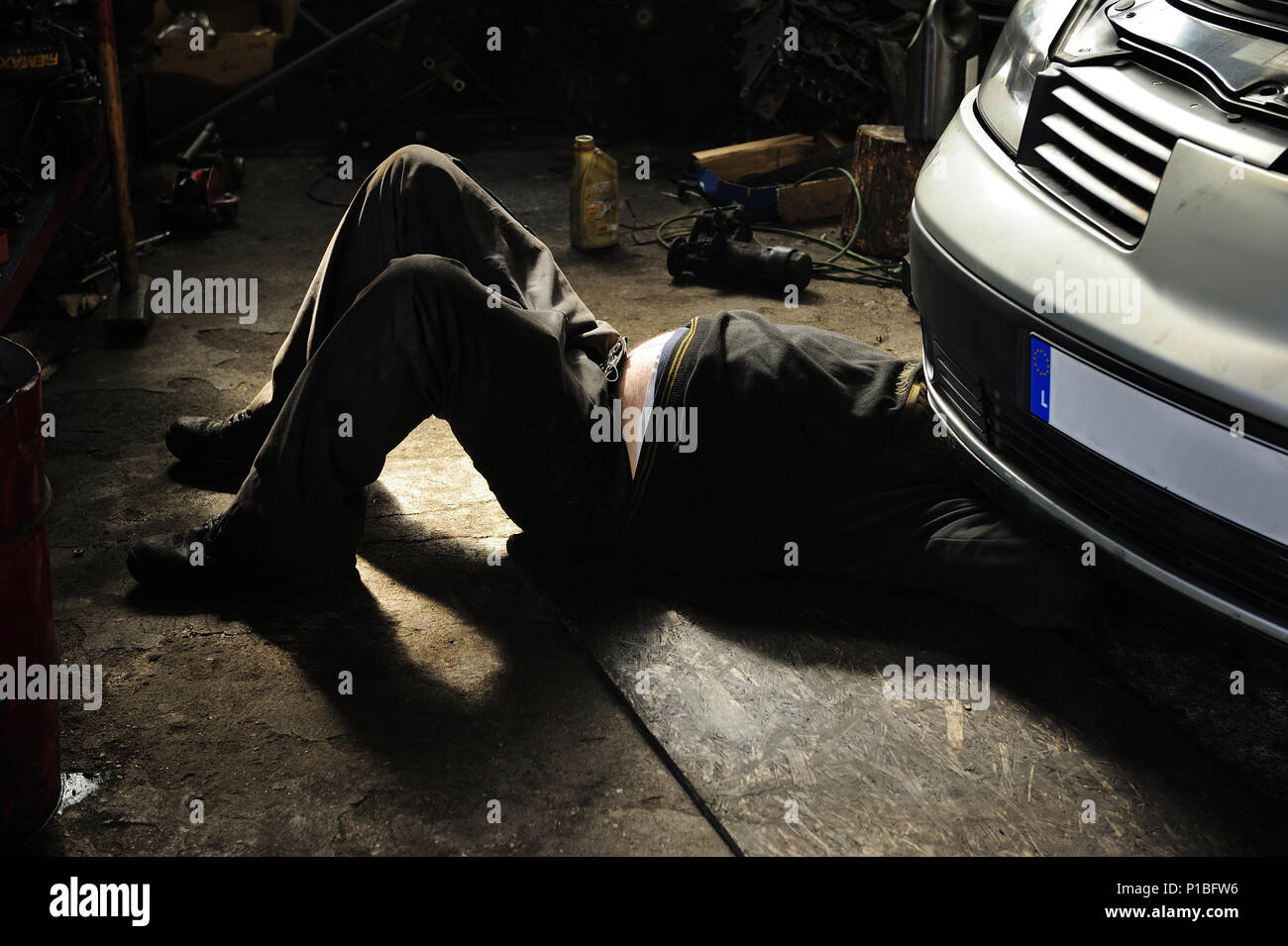 workshop, car, service, repair, platform, parts, professionally, work ...