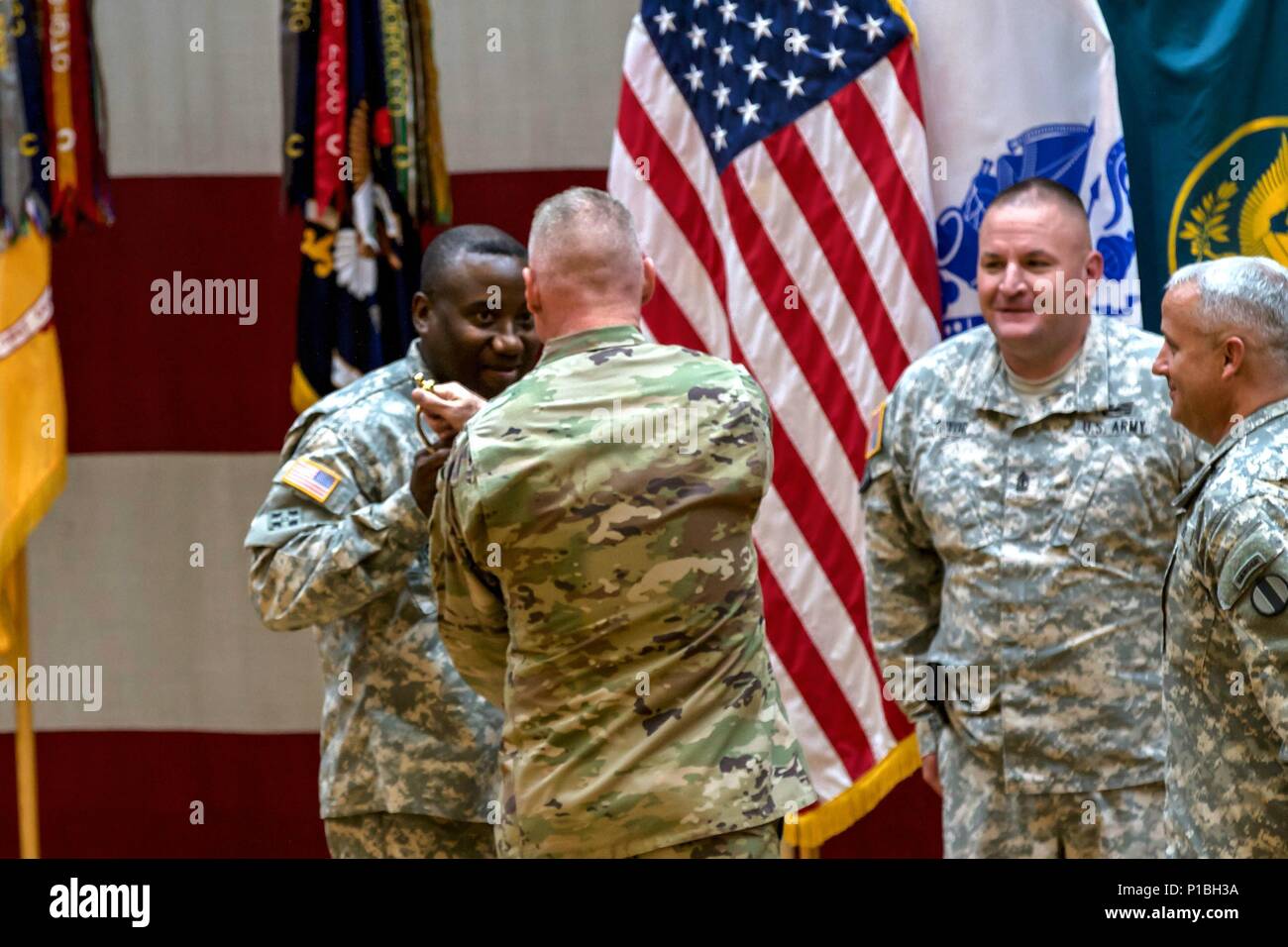 FORT BLISS, Texas-- Command Sgt. Maj. Wilbert Engram Jr. assumes ...