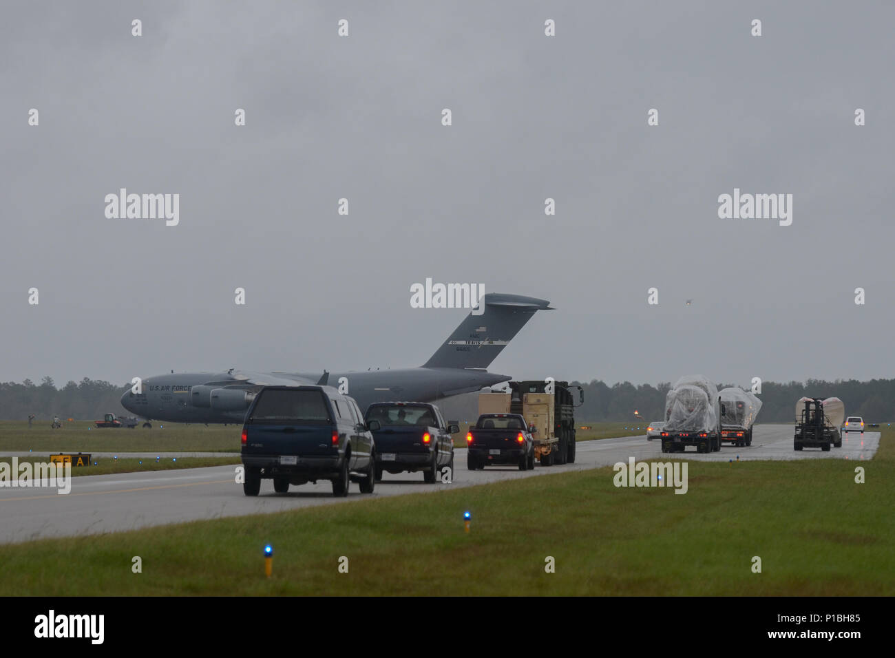 U.S. Air Force equipment from the South Carolina Air National Guard's ...