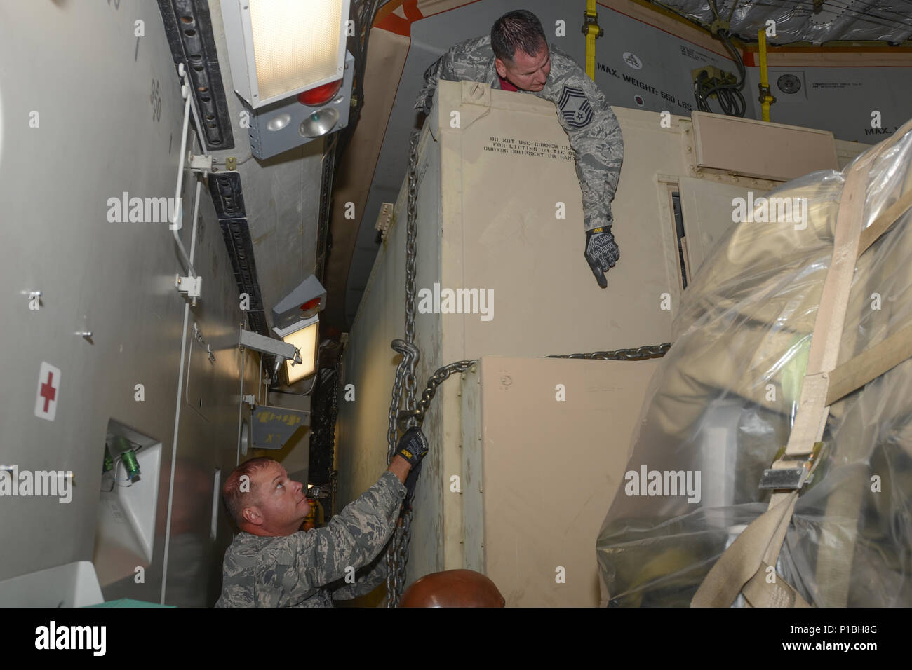 U.S. Air Force equipment from the South Carolina Air National Guard's ...