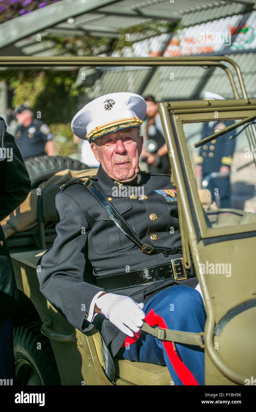 Former Secretary of State George P. Shultz, who served in the Marine ...