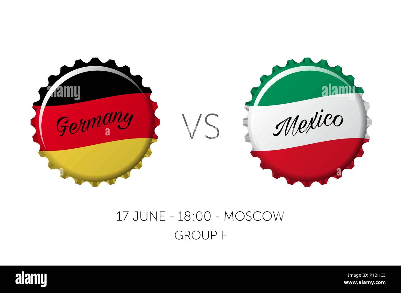 Germany vs mexico Stock Vector Images - Alamy
