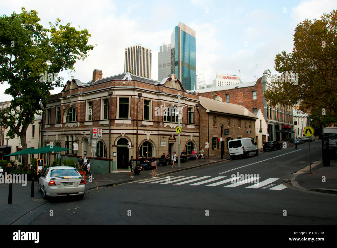 Rocks district in sydney australia hi-res stock photography and images ...