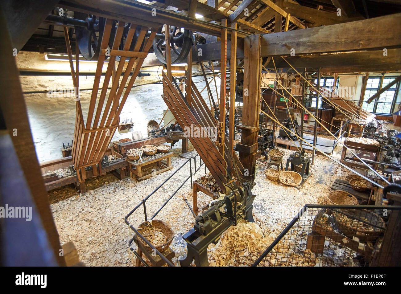 Stott Park Bobbin Mill, Finsthwaite, South Lakeland, Lake District ...