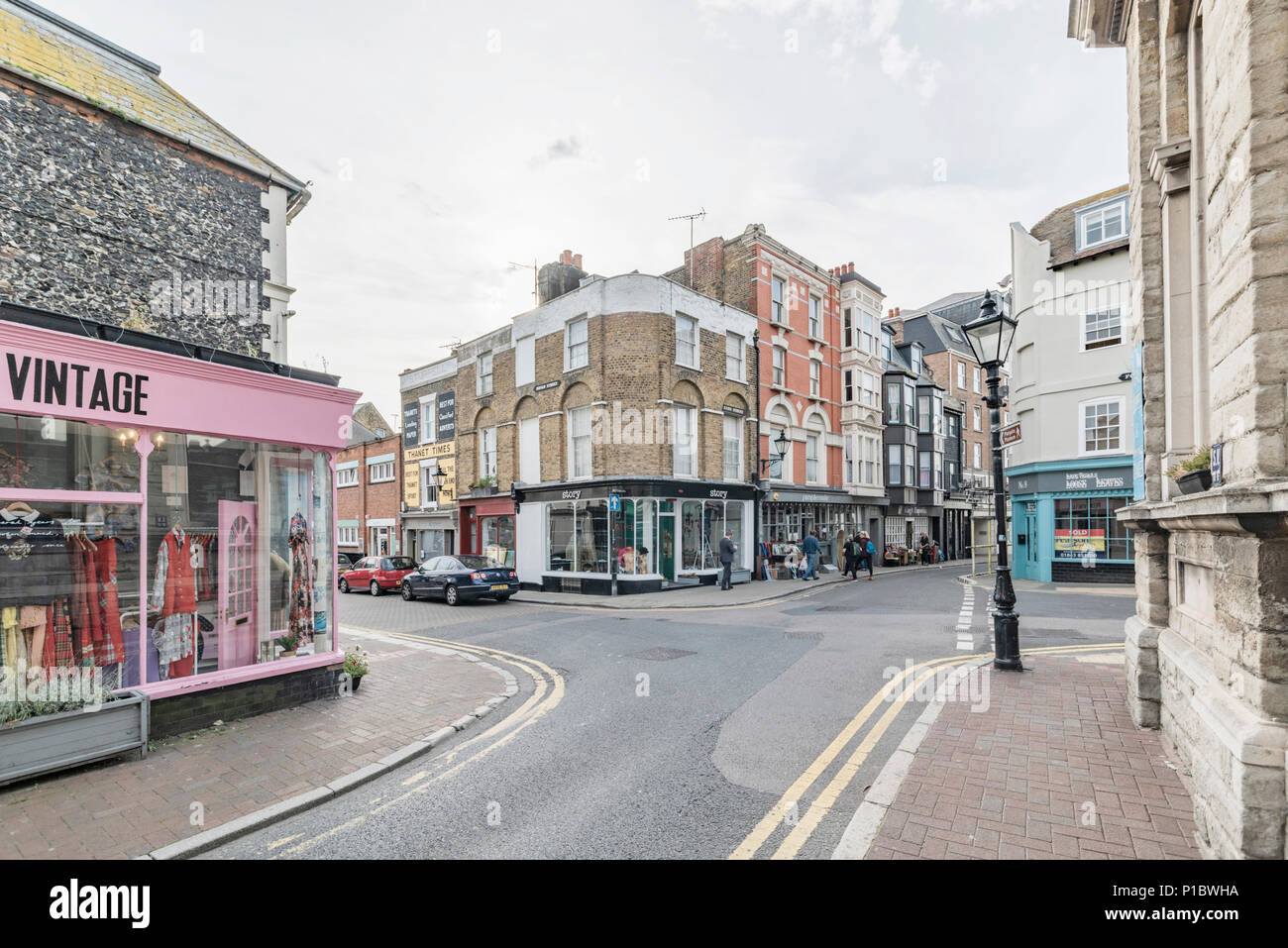 Sights around old Margate town PHILLIP ROBERTS Stock Photo - Alamy