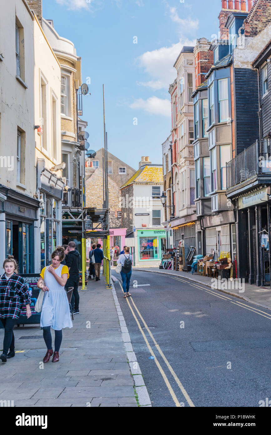 Sights around old Margate town PHILLIP ROBERTS Stock Photo - Alamy