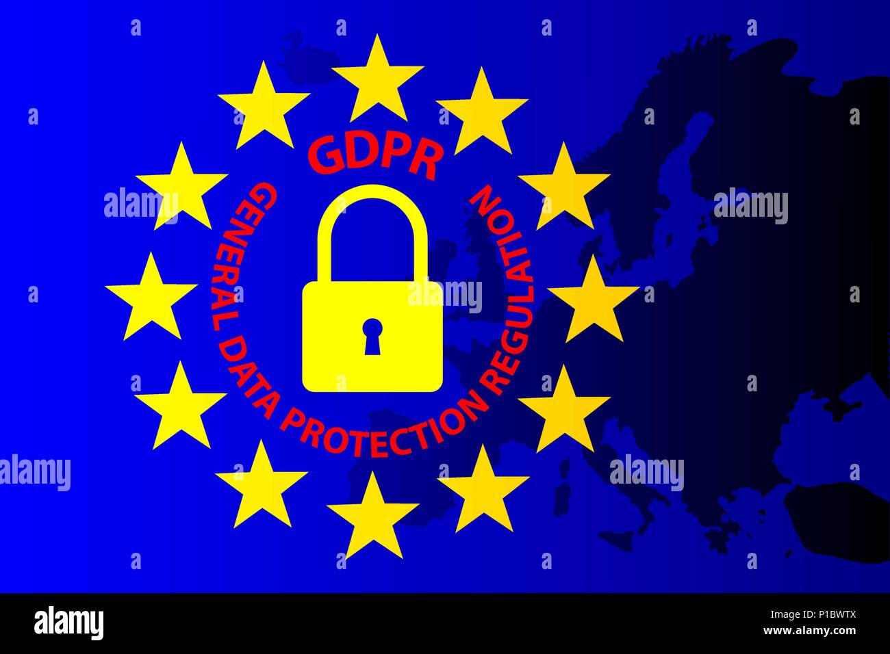 European security map Stock Vector Images - Alamy