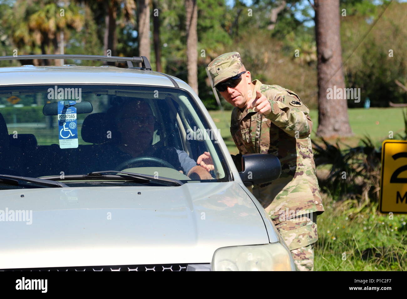 Brigadier General Thomas Carden, commander of the Georgia Army National ...