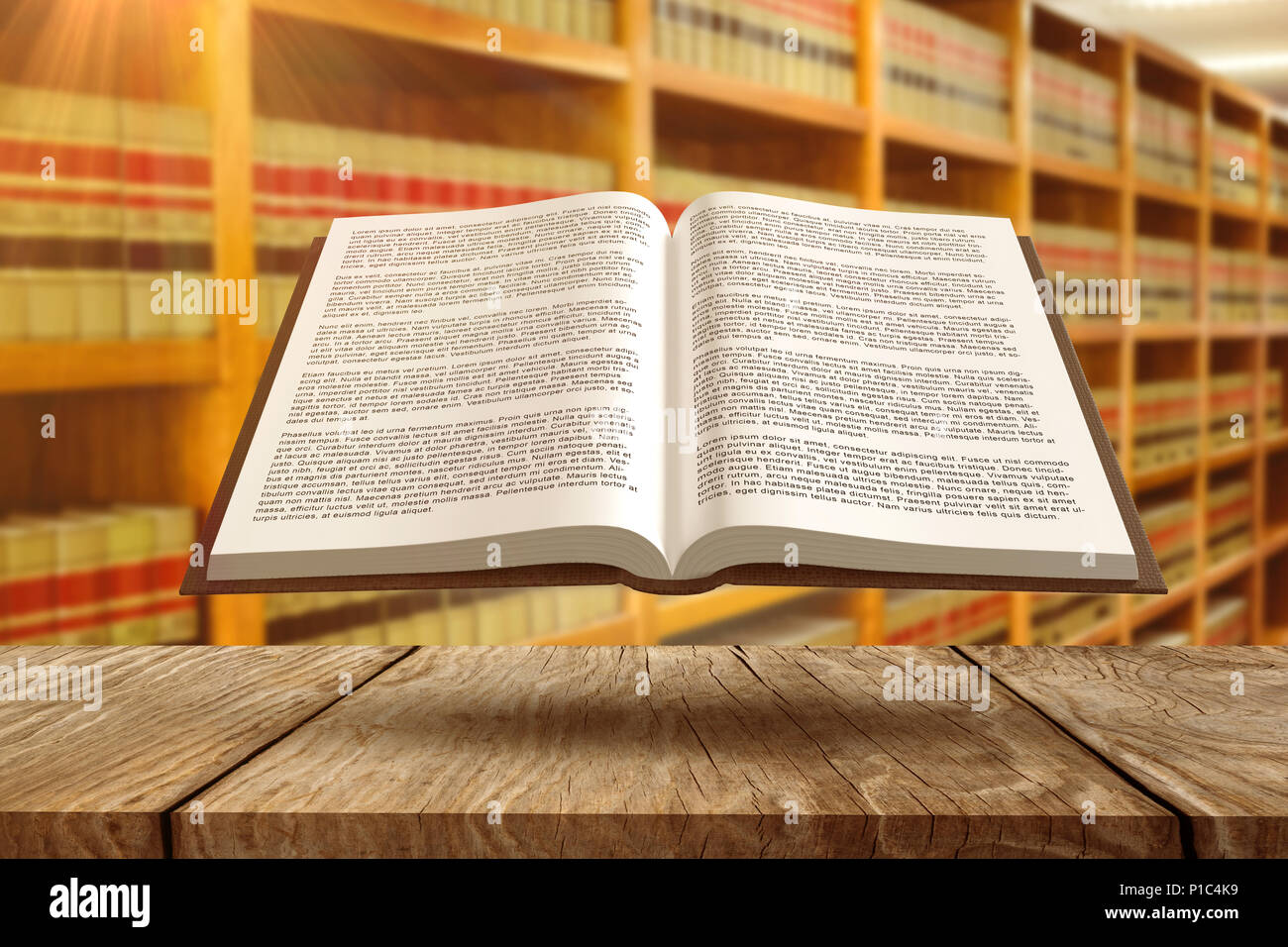Composite image of open book Stock Photo - Alamy