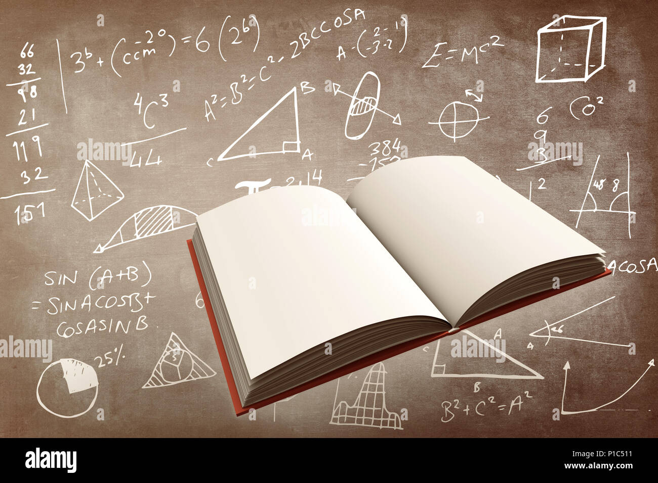 Digital composite 3d book hi-res stock photography and images - Alamy