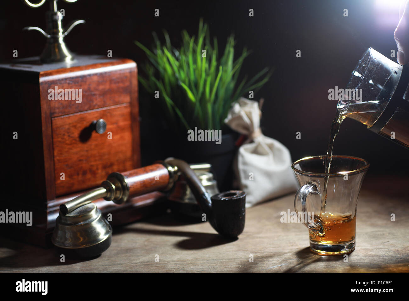 Brewing willow tea hi-res stock photography and images - Alamy