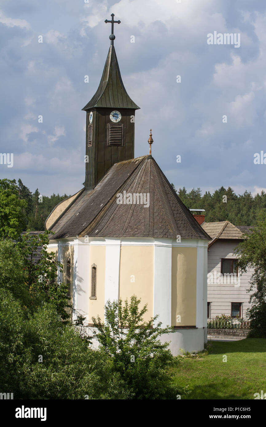 Church in an Austrian village Stock Photo - Alamy