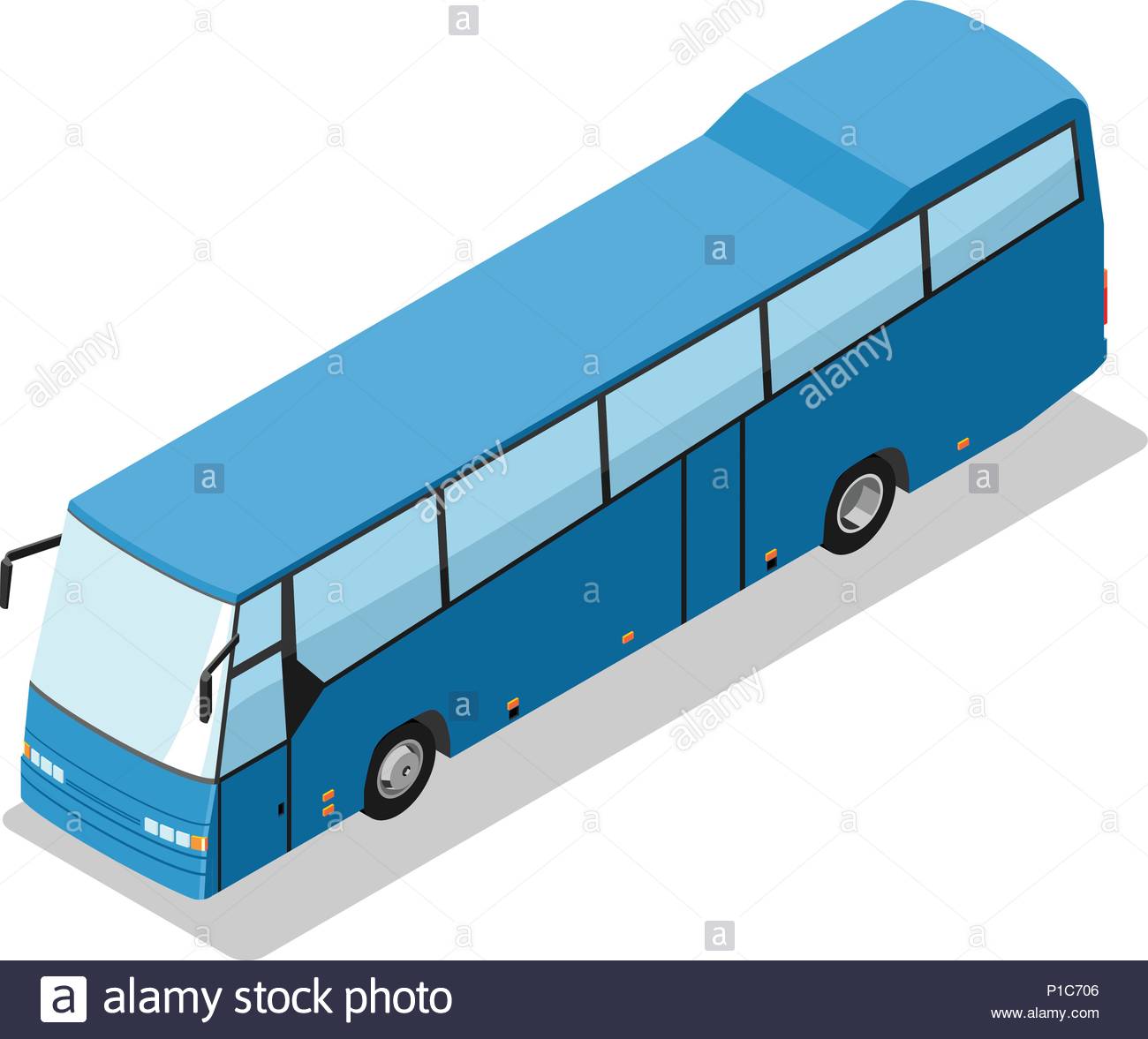 Coach Bus Cut Out Stock Images & Pictures - Alamy