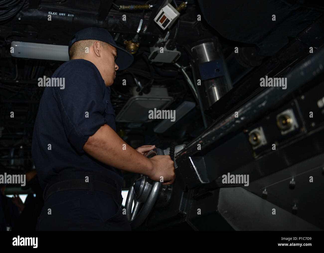 ATLANTIC OCEAN (Oct. 10, 2016) – Seaman Nhat Mwh Nguyen, a native of ...