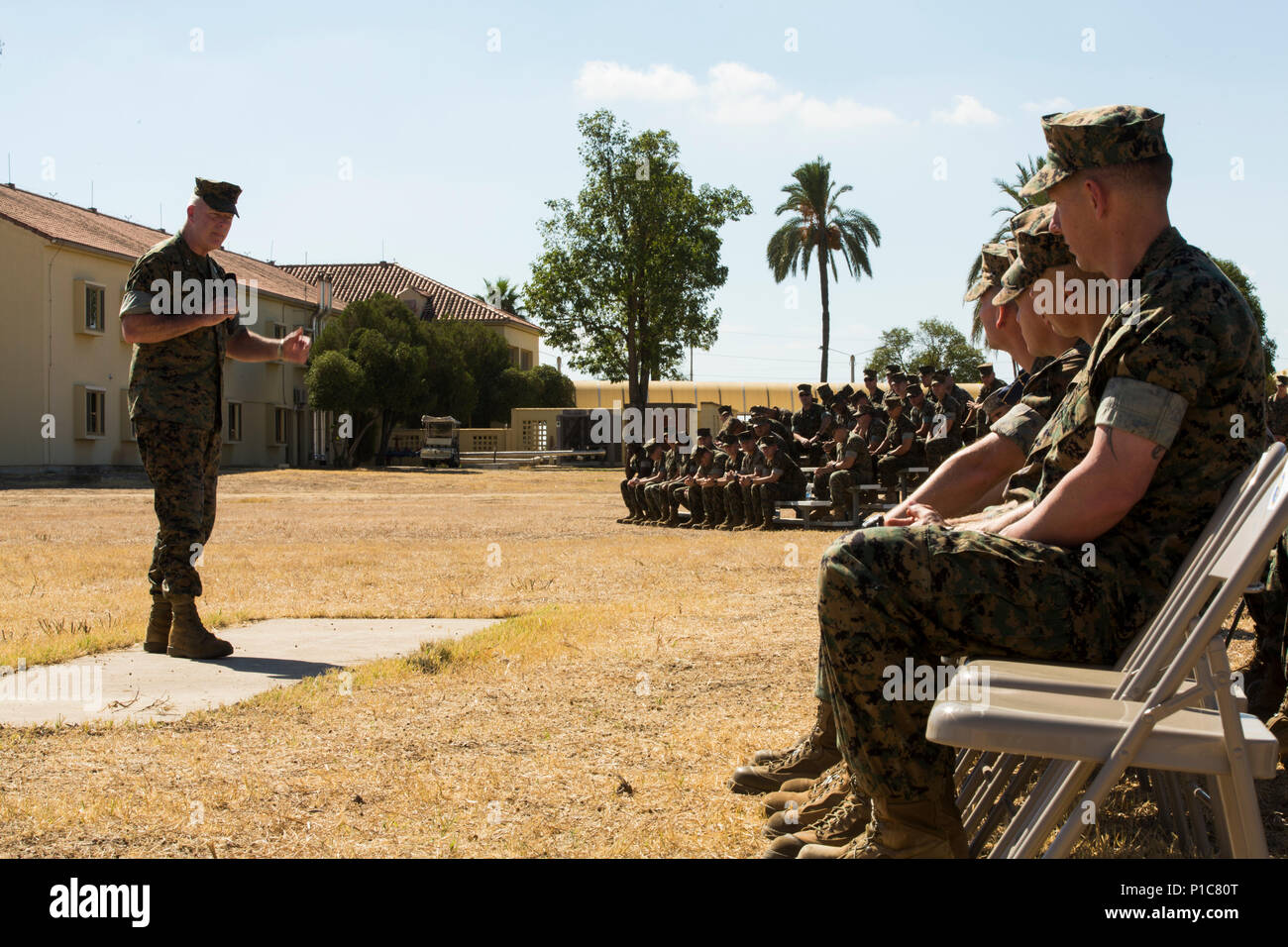 U.S. Marine Corps Major General Niel E. Nelson, Commander of U.S ...